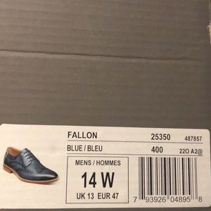 Stacy Adams | Shoes | Mens Size 4w Blue Stacy Adams Fallon Wingtip ...